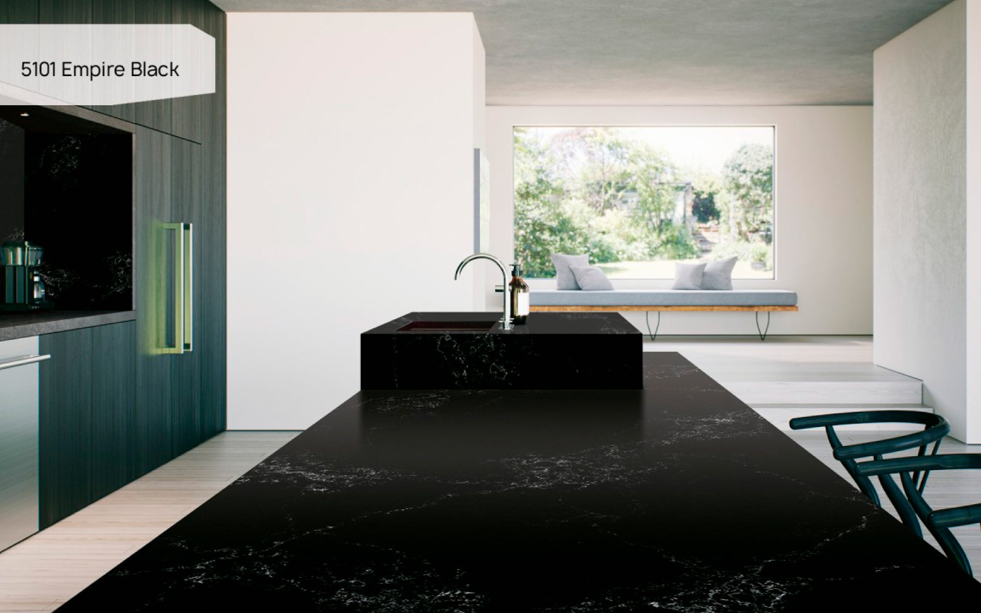 Black artificial stone decors - an unquestionable bestseller in modern ...